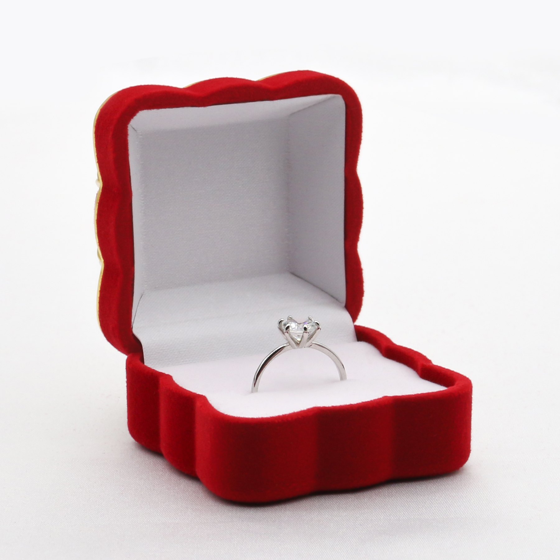 Ring Gold Lines Box – Jewellery Box Manchester Ltd